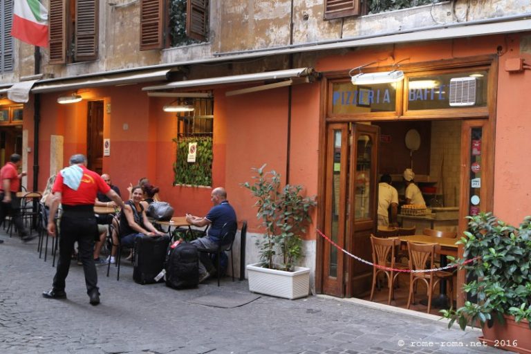 Pizzeria Baffetto - Rome Visit